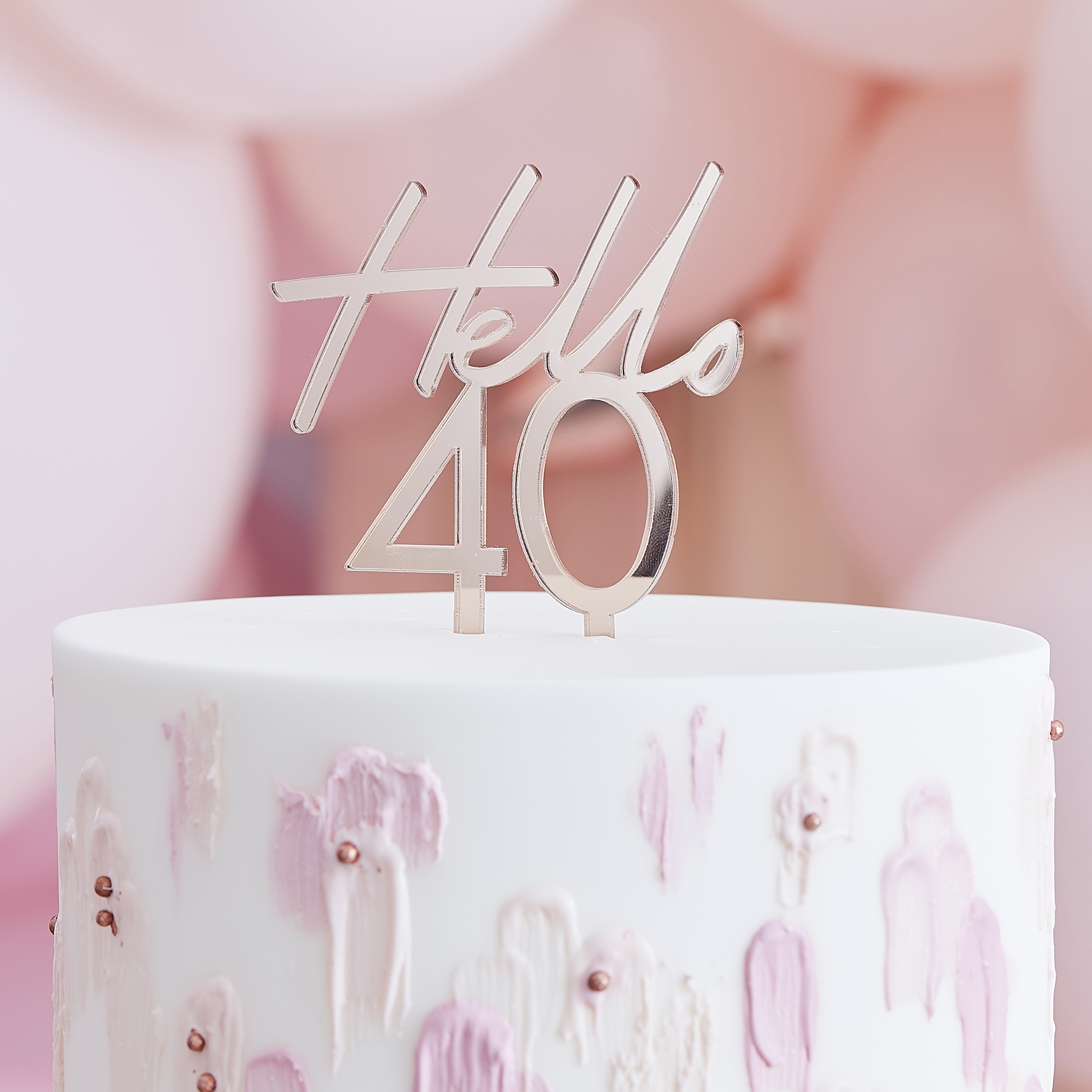 40th Birthday Cake Topper | Ginger Ray