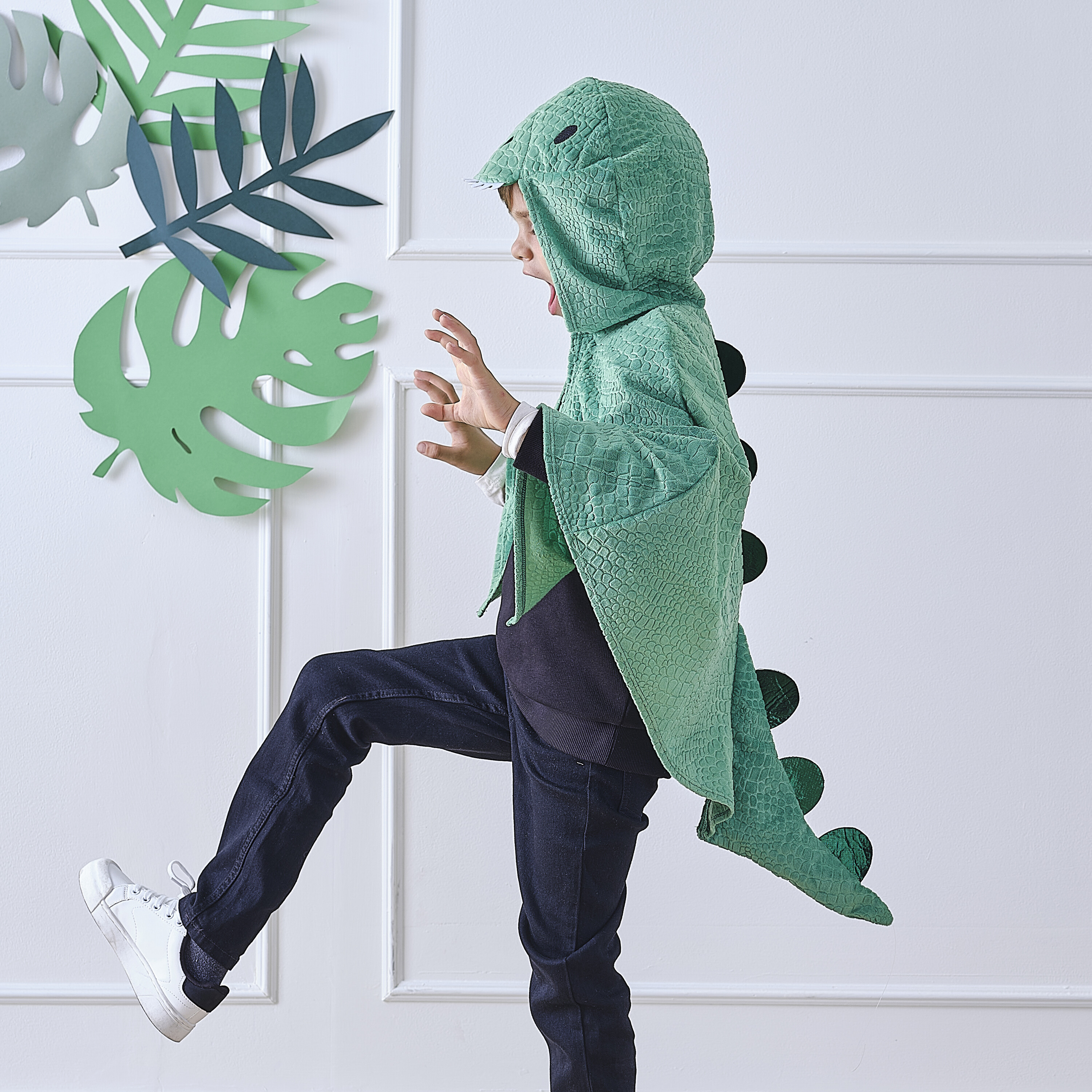 Green Dinosaur Costume Cape All Sale | Ginger Ray