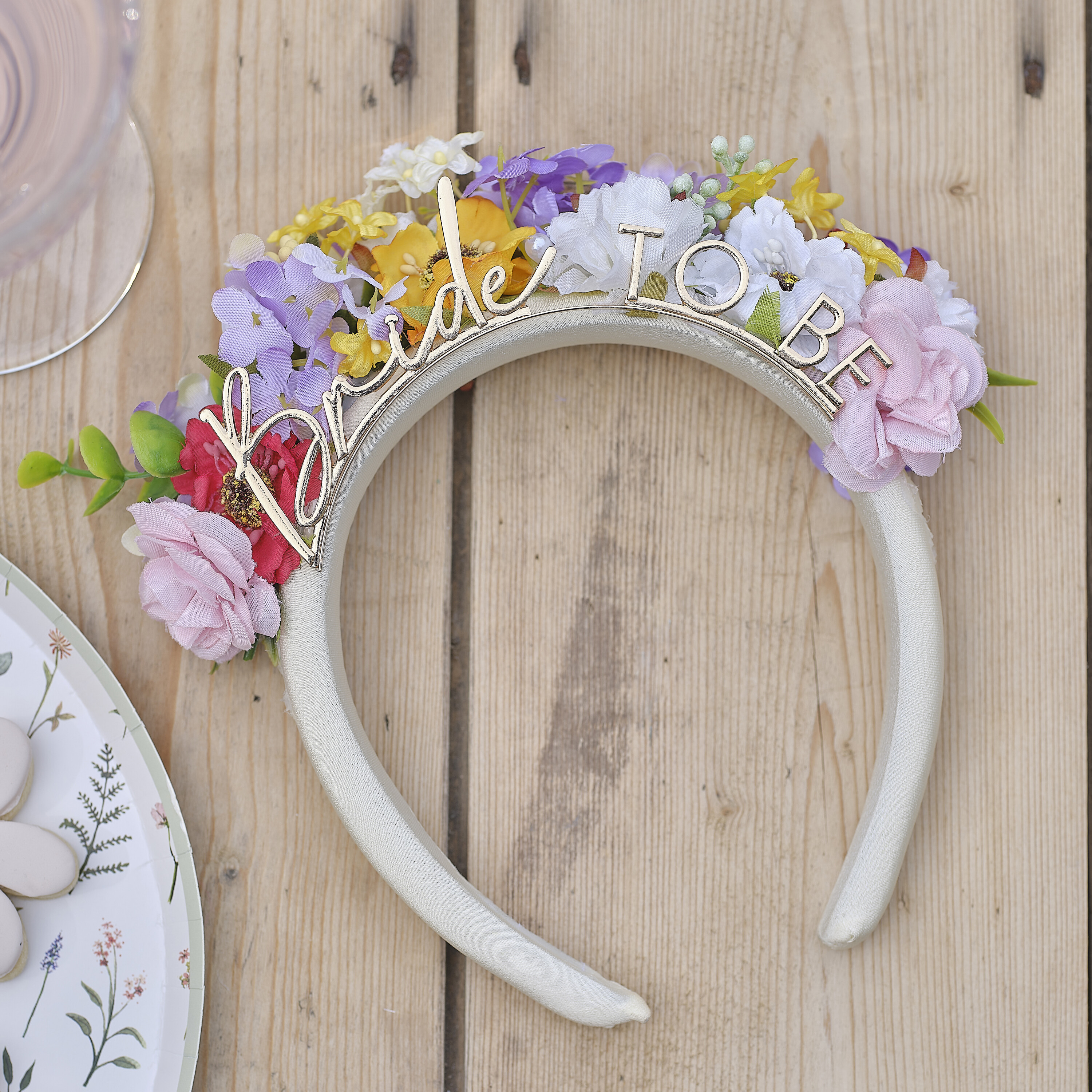 Floral Bride To Be Headband | Ginger Ray