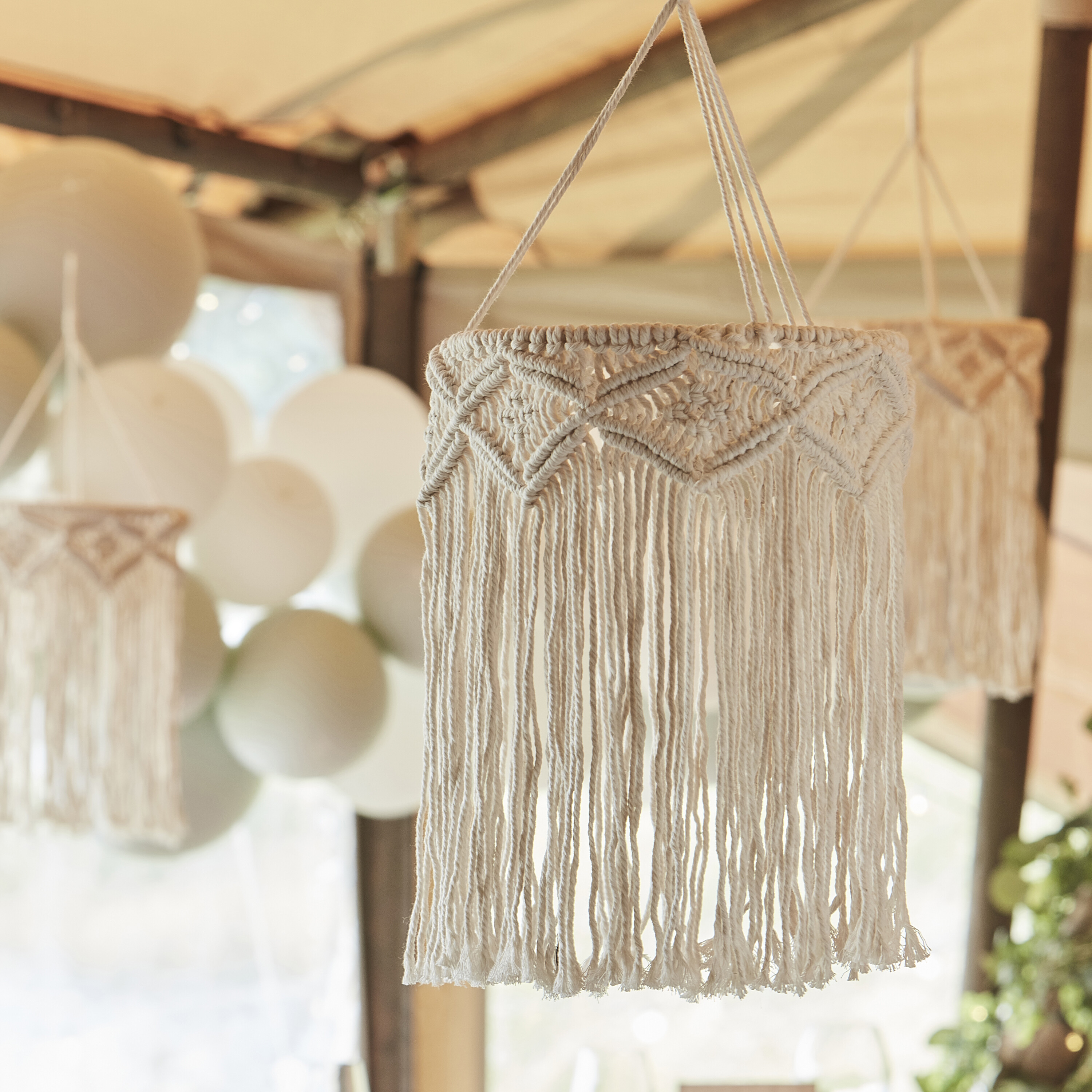 Macrame Chandelier | Ginger Ray