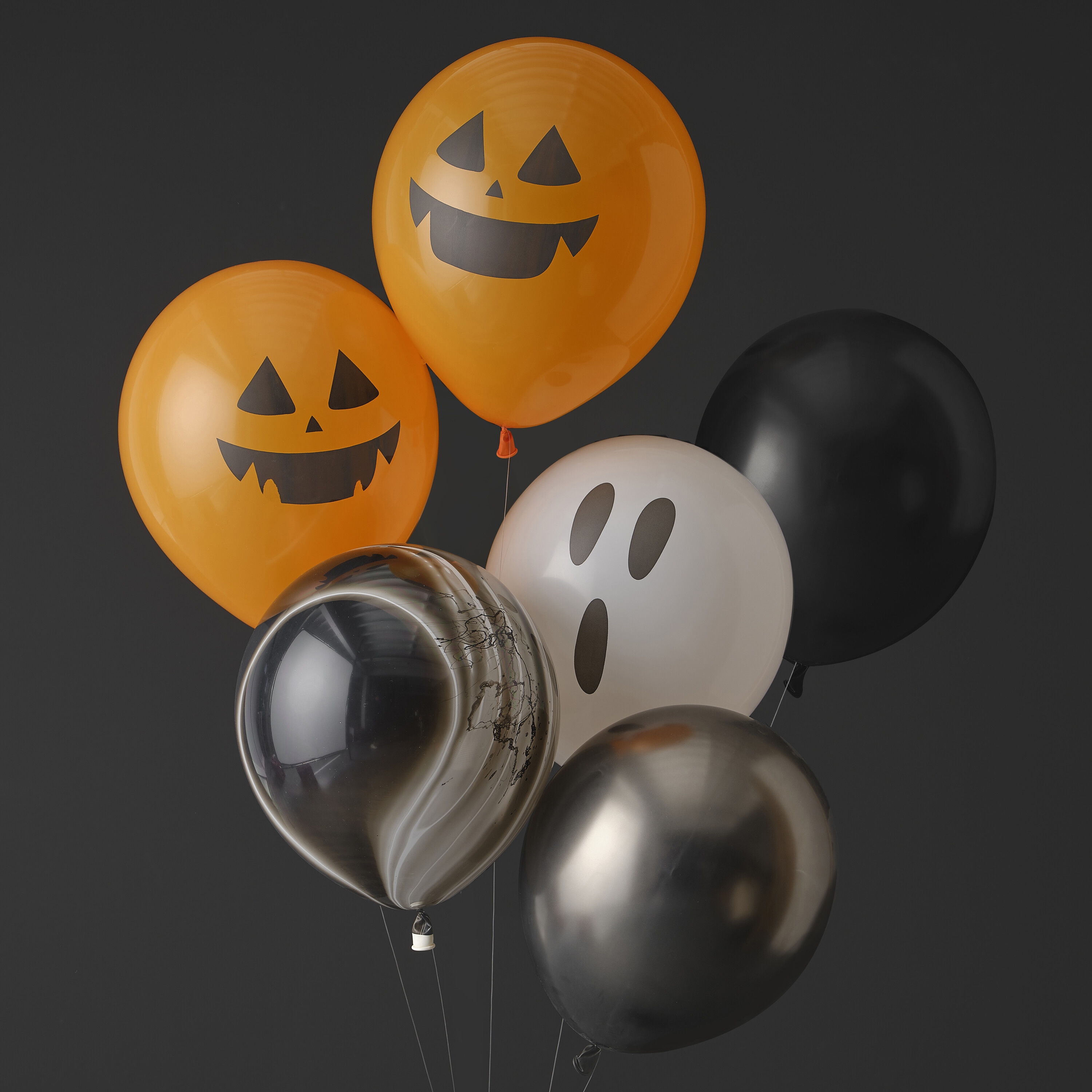 Pumpkin and Ghost Halloween Balloons | Ginger Ray